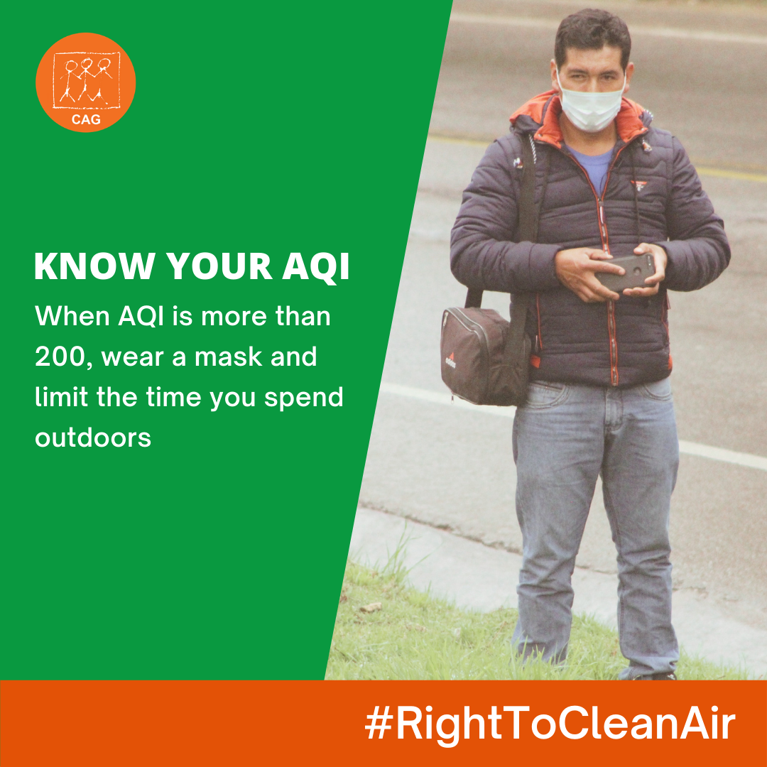 Air Quality Index - When to wear mask? | CAG