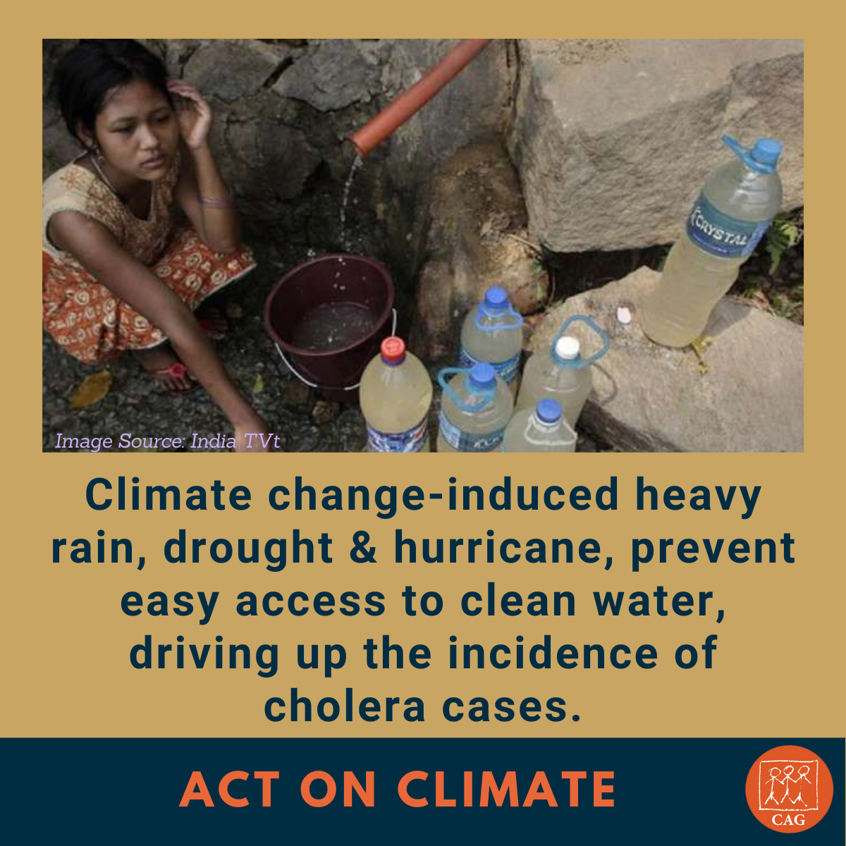 Climate Change - Worldwide cholera outbreaks | CAG