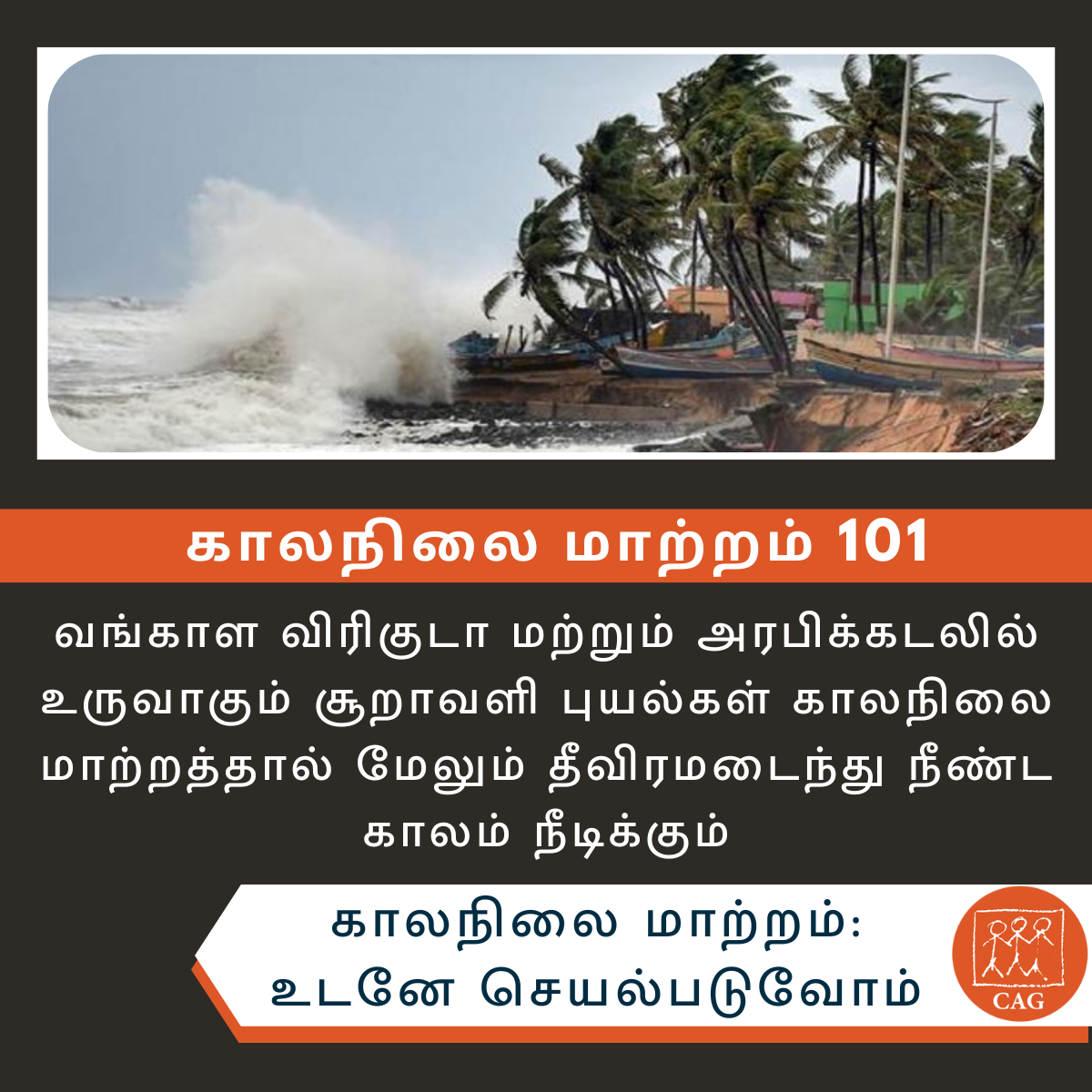 Climate Change - Impact on cyclones | CAG