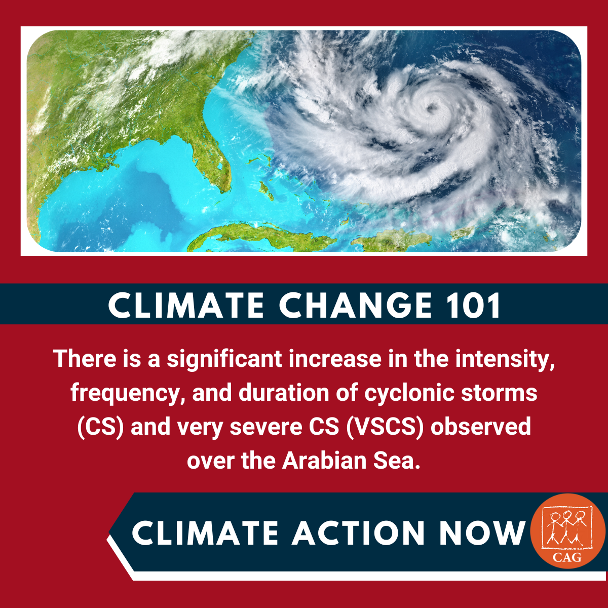 Climate Change - Impact on cyclonic storms | CAG