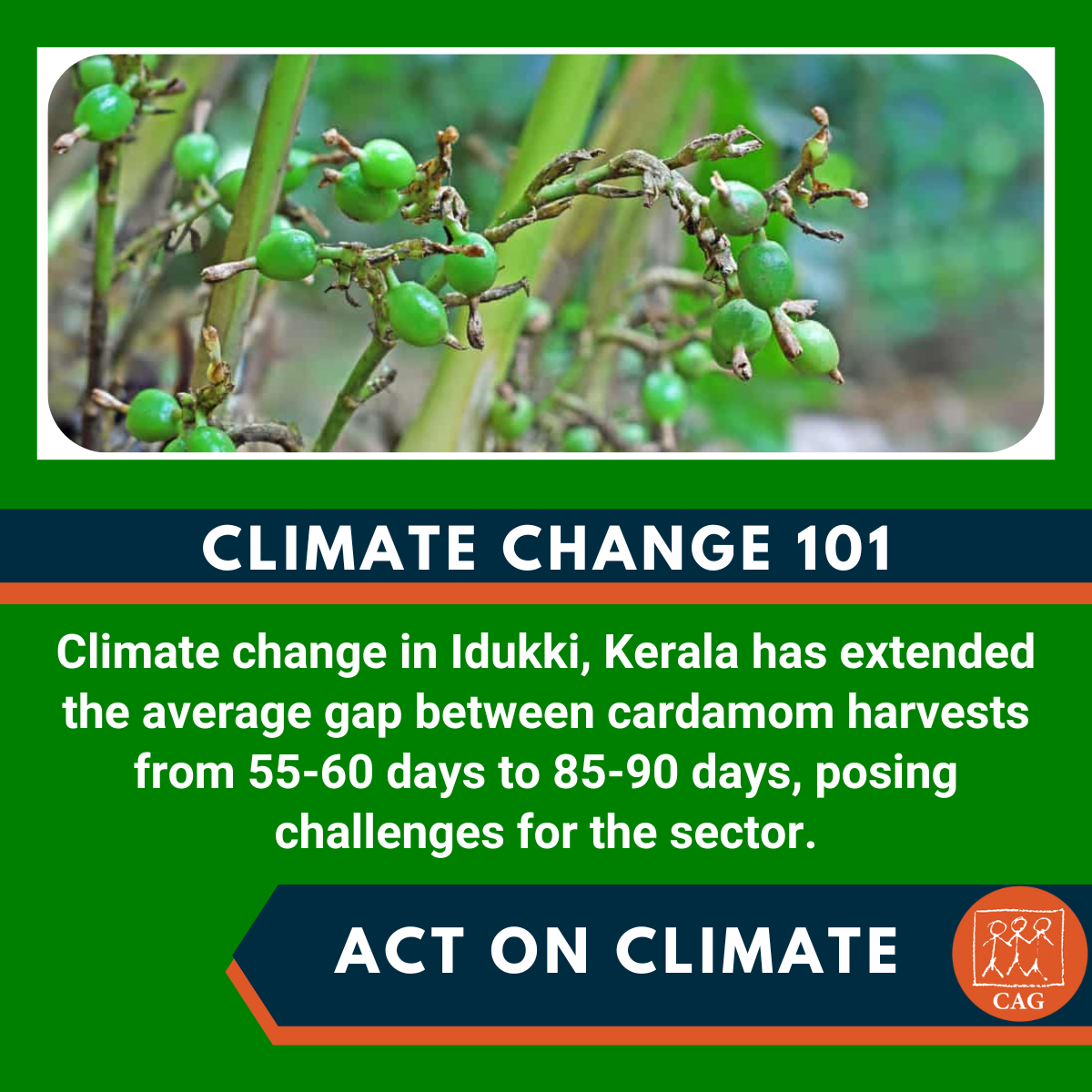 Climate Change - Non-conducive climatic conditions | CAG
