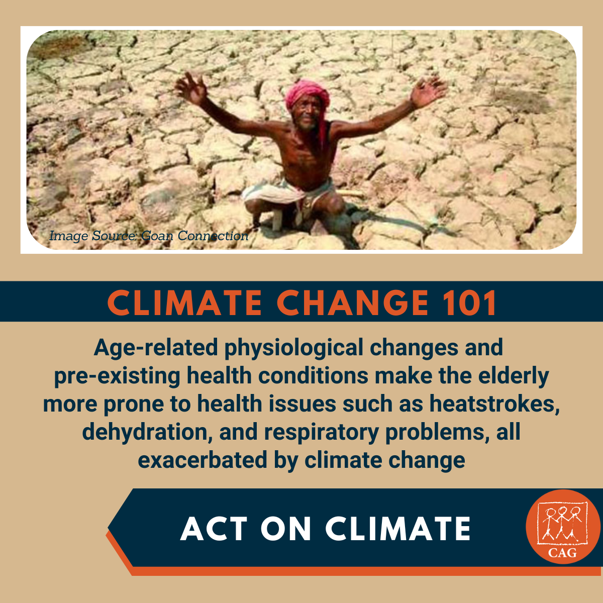 Climate Change - Age related problems for senior citizens | CAG