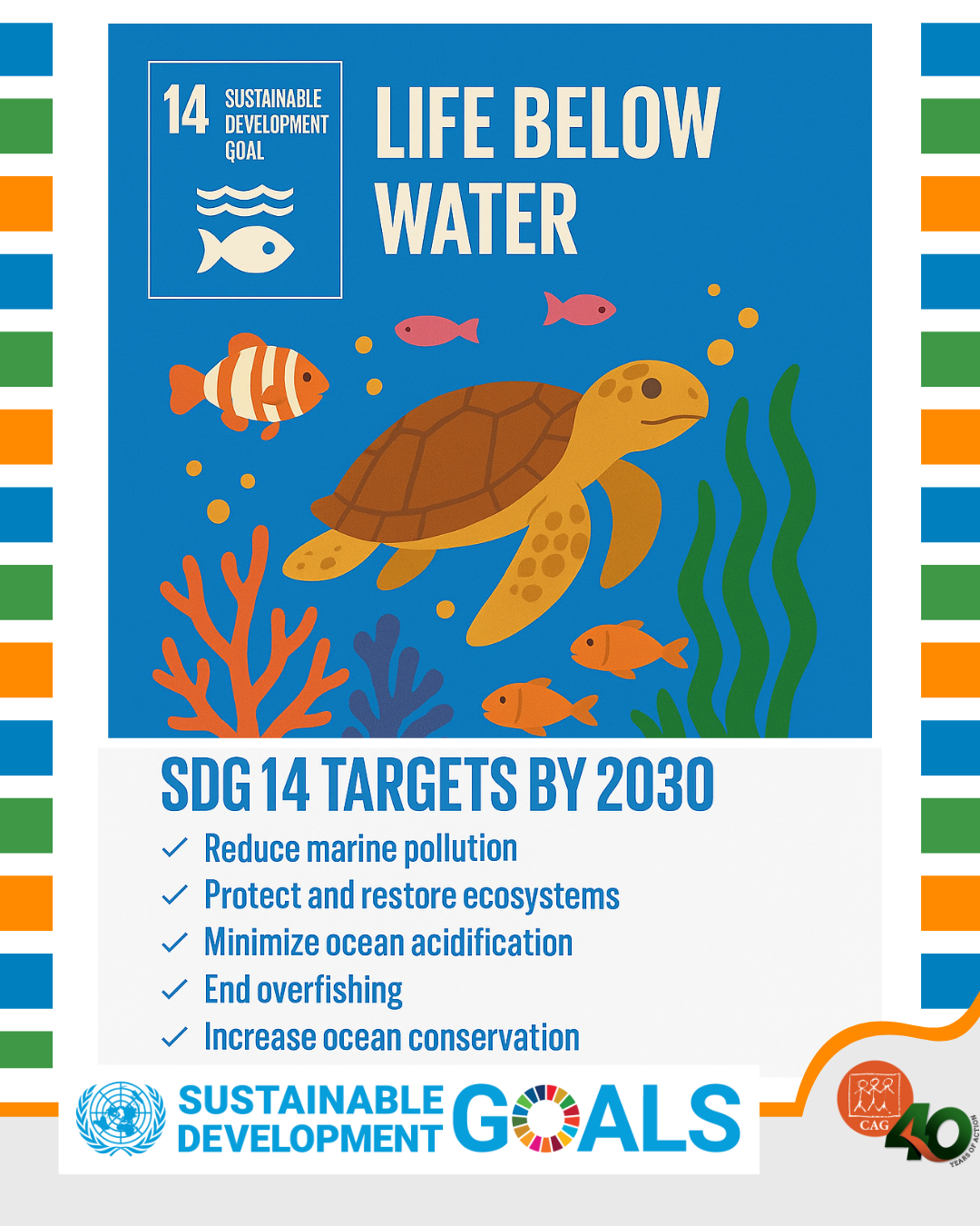 Sustainable Development Goals (SDGs)- Life Below Water | CAG