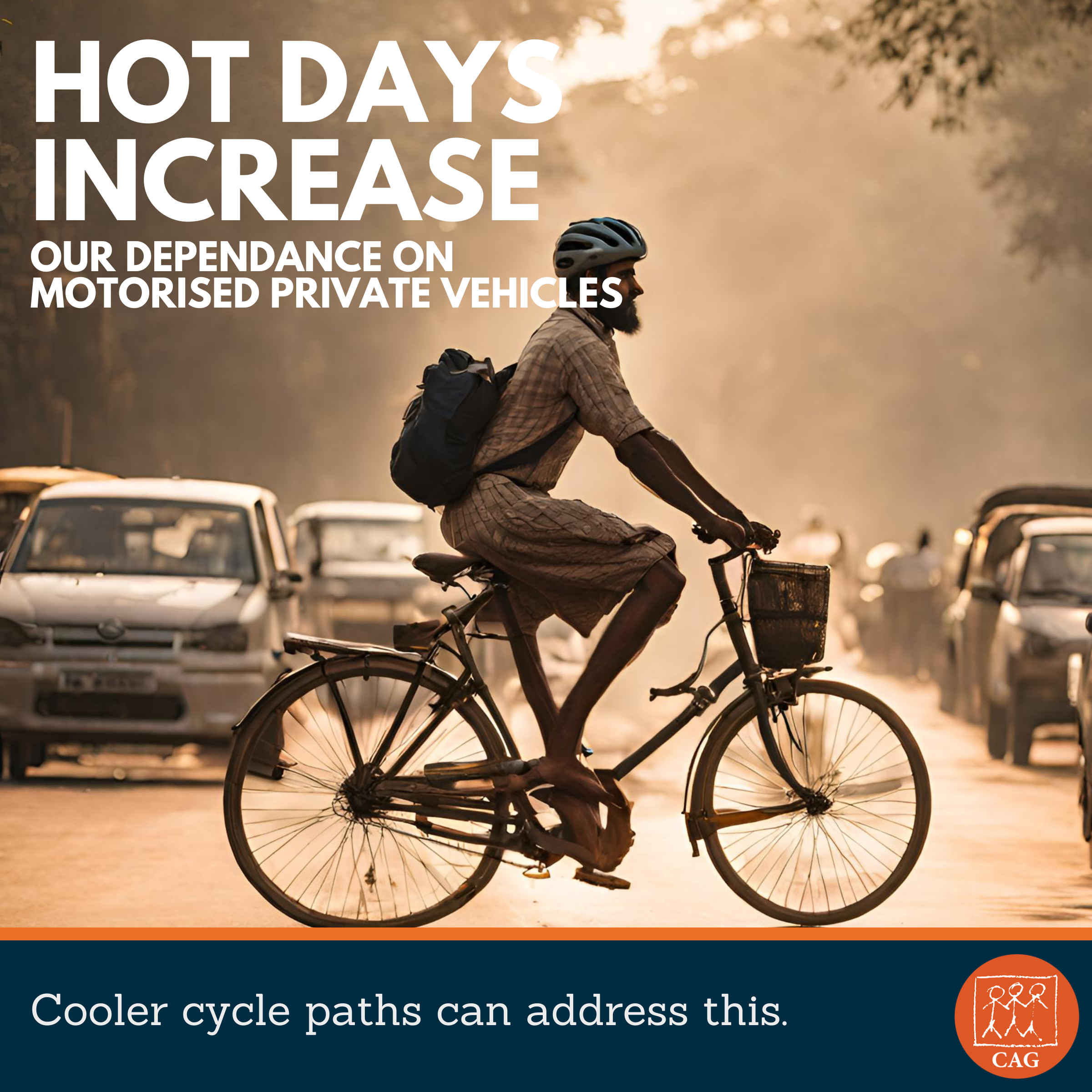 Sustainable Transport - Safe environment for cyclists in summer | CAG