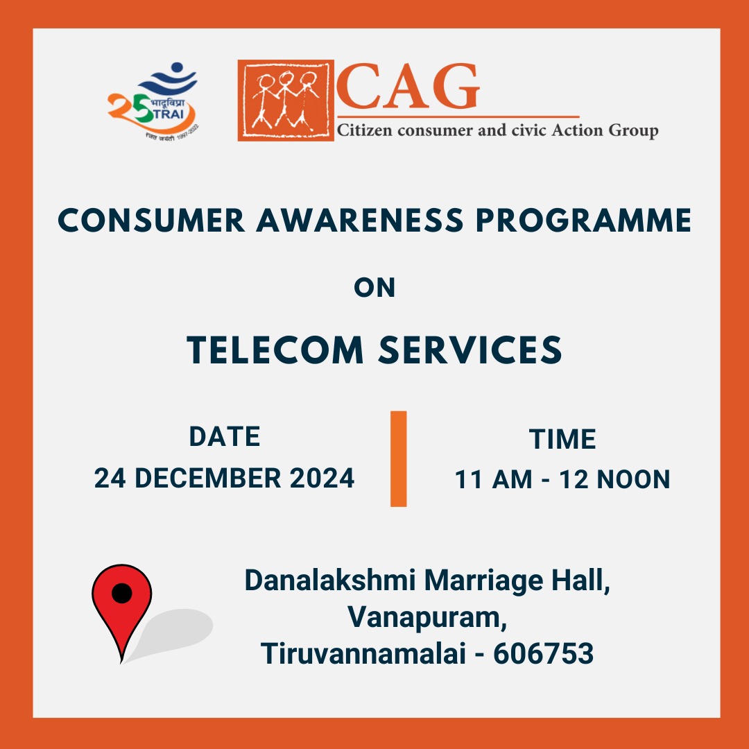 Consumer Awareness Program on Telecom Services | CAG